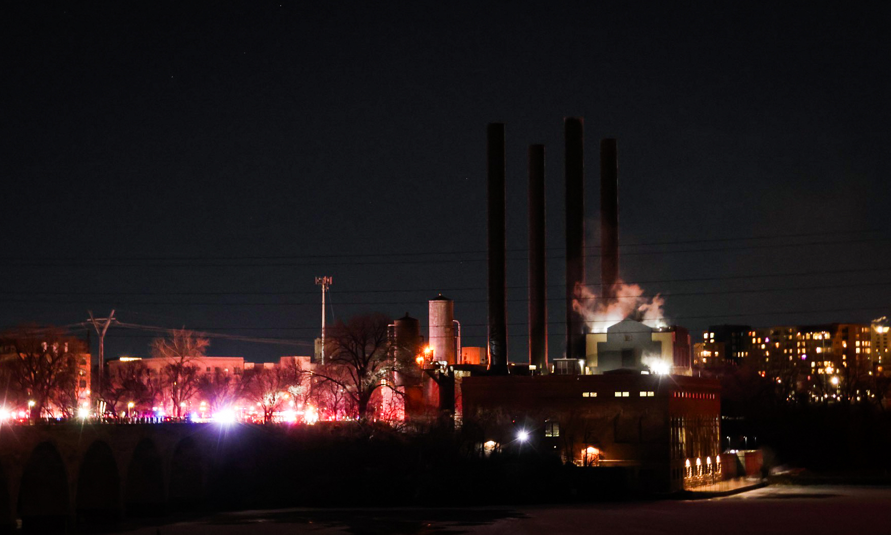 Fire at UMN Steam Plant last night - The Minnesota Daily
